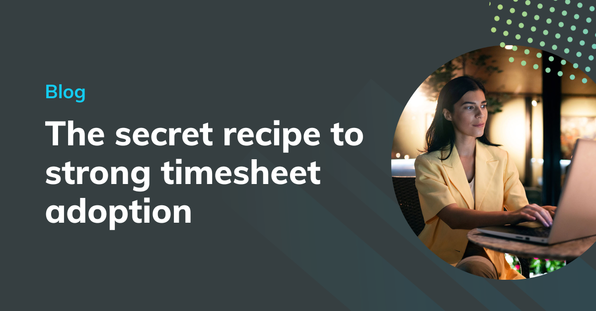 CMap | The secret recipe to strong timesheet adoption